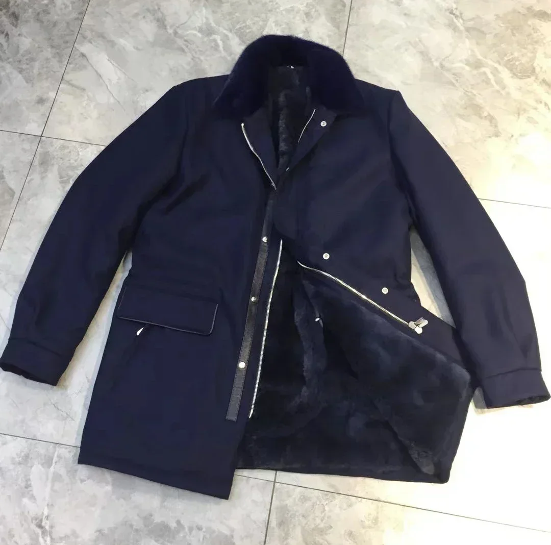 Chaqueta-gruesa-BLKA-CPTG-para-hombre-abrigo-de-pelo-de-castor ...