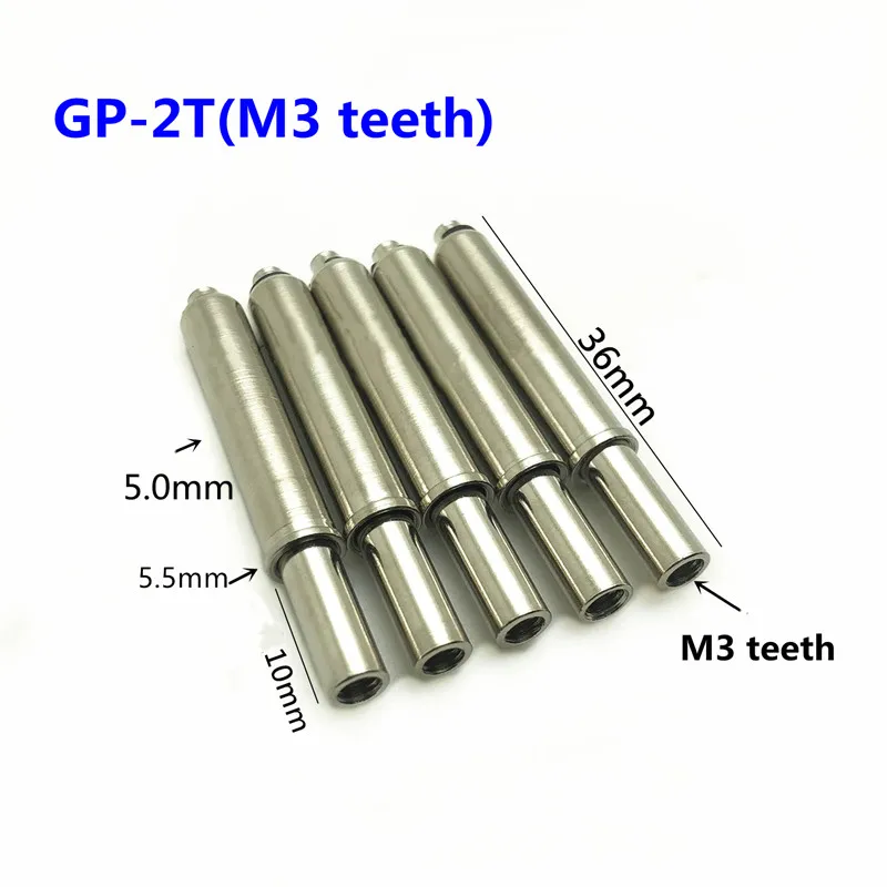 50PCS/Pack Spring Positioning Pin GP-2T Diameter 5.0mm Length 36mm M3 ...