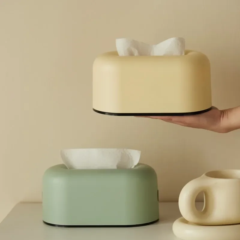 Cream Creative Tissue Box Cross-border Home Living Room Desktop Coffee ...