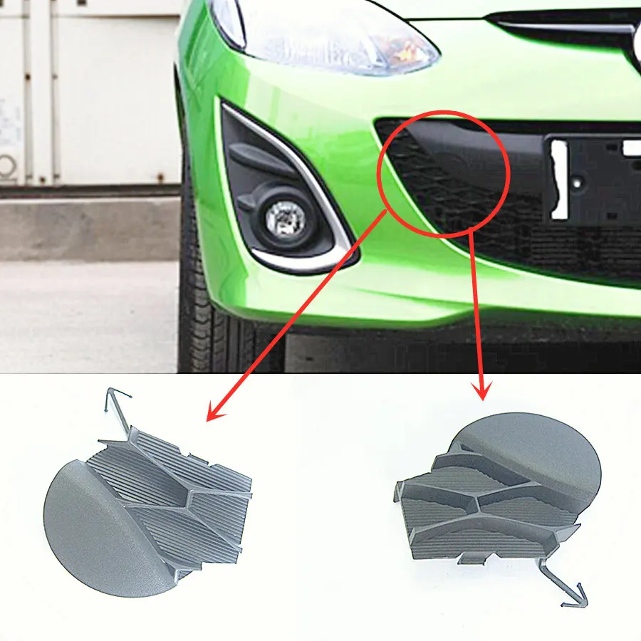 Car accessories front bumper towing hook cover DS64-50-A11 for Mazda 2 ...