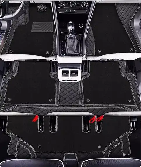 Best-quality-rugs-Custom-special-car-floor-mats-for-Isuzu-Mu-x-7-seats ...