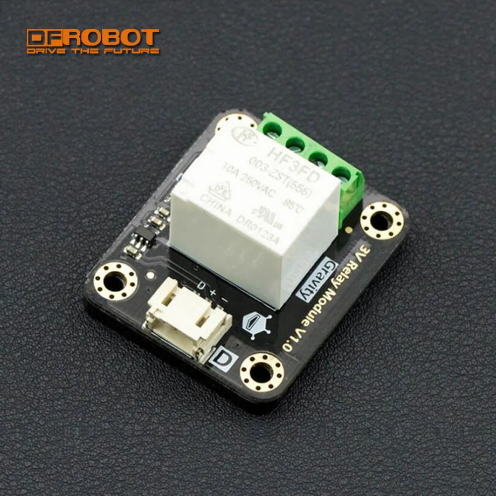 DFRobot-2Pcs-Gravity-Digital-10A-Relay-Module-35V-AC-28V-DC-for-Arduino ...