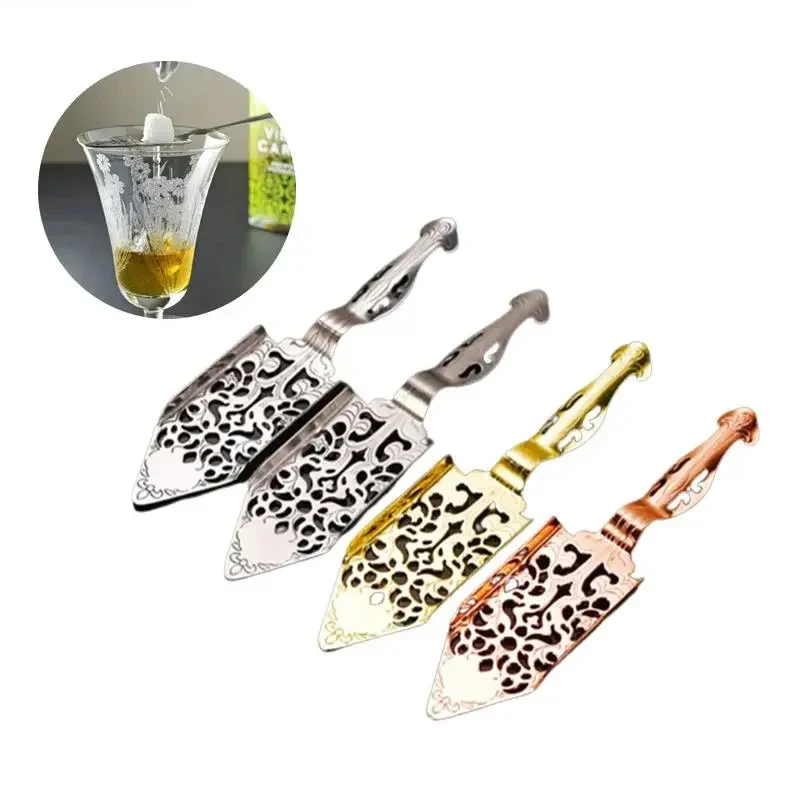 Absinthe-Absinthe-Drink-Glass-Cup-Bar-Cocktail-Steel-Stainless-Spoons ...