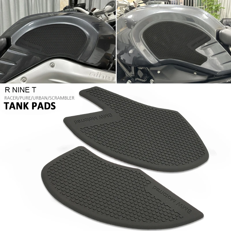 Motorcycle Non-slip Side Fuel Tank Stickers Waterproof Pad Rubber ...