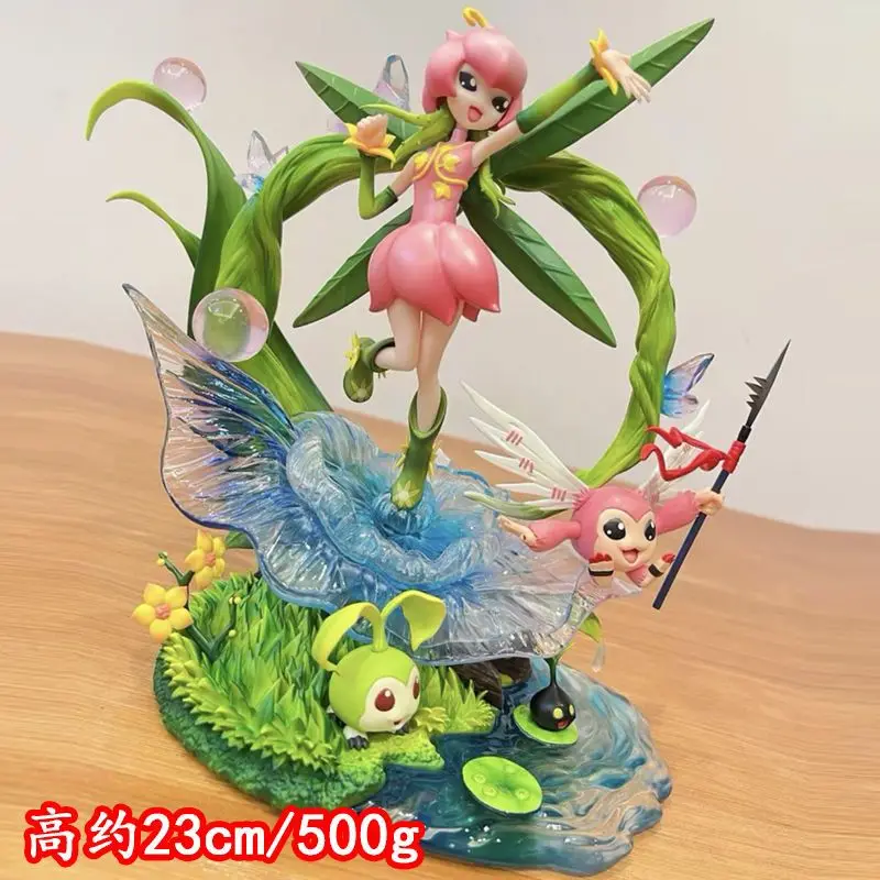 Figuras-de-Digimon-de-20cm-figura-de-Anime-Lillymon-Picklemon-Tanemon ...