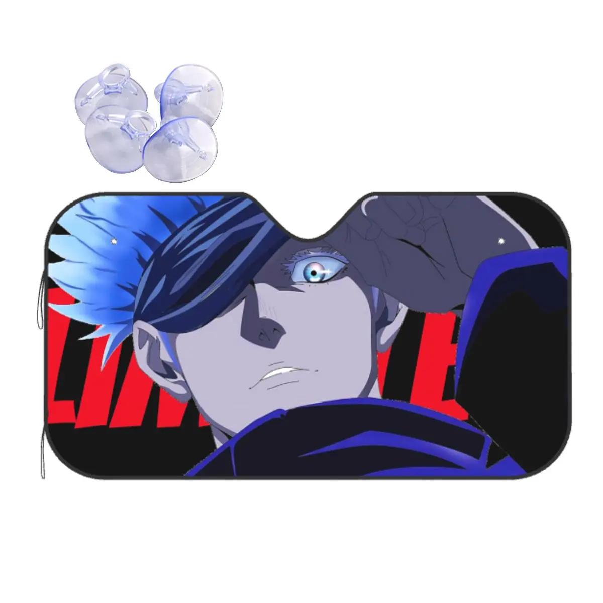 Parasol para parabrisas de Gojo Satoru, cubierta Vintage de Anime ...