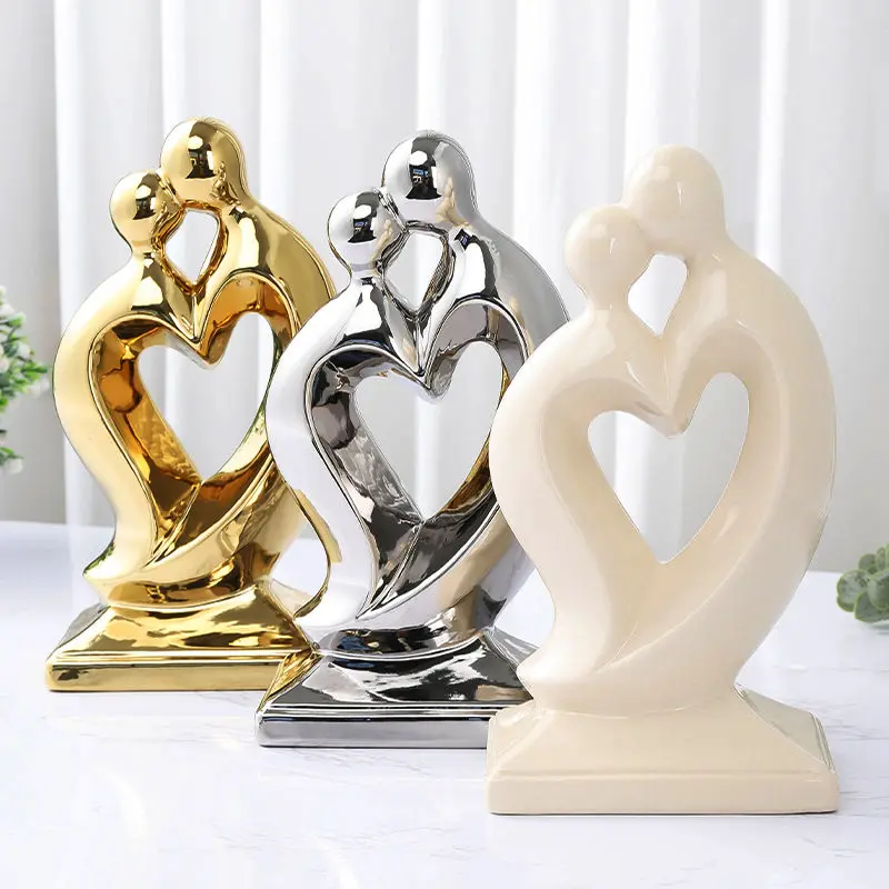 Lovers Embrace Statue