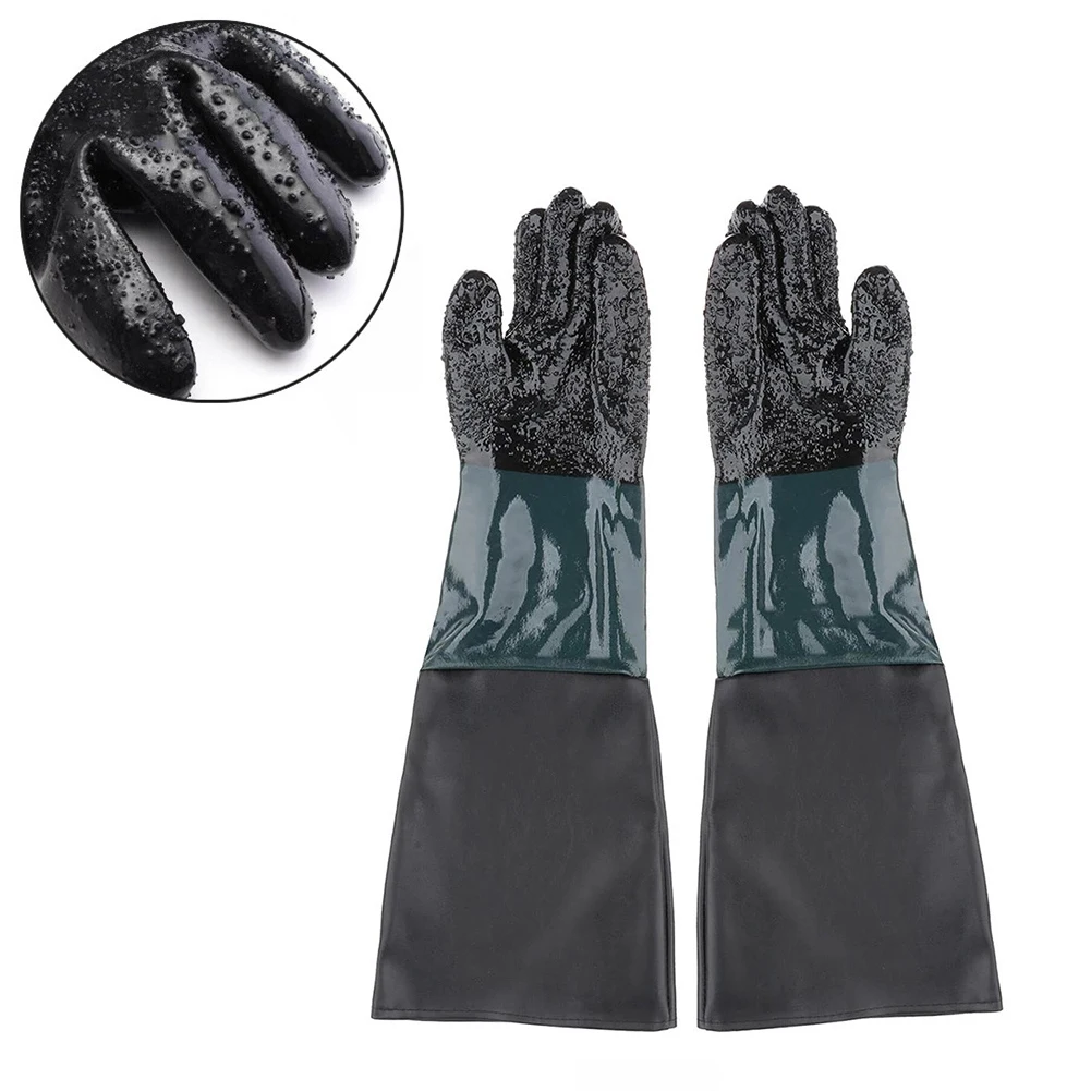 1pcs Left /Right Hand Sandblasting Gloves 23.6×11.8Inch Work Gloves For ...