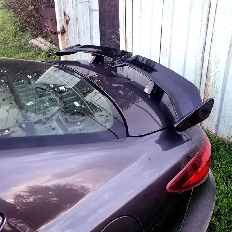Rear Wing for Mazda 6 Spoiler Type W ABS Material Glossy Black Tail Fin ...