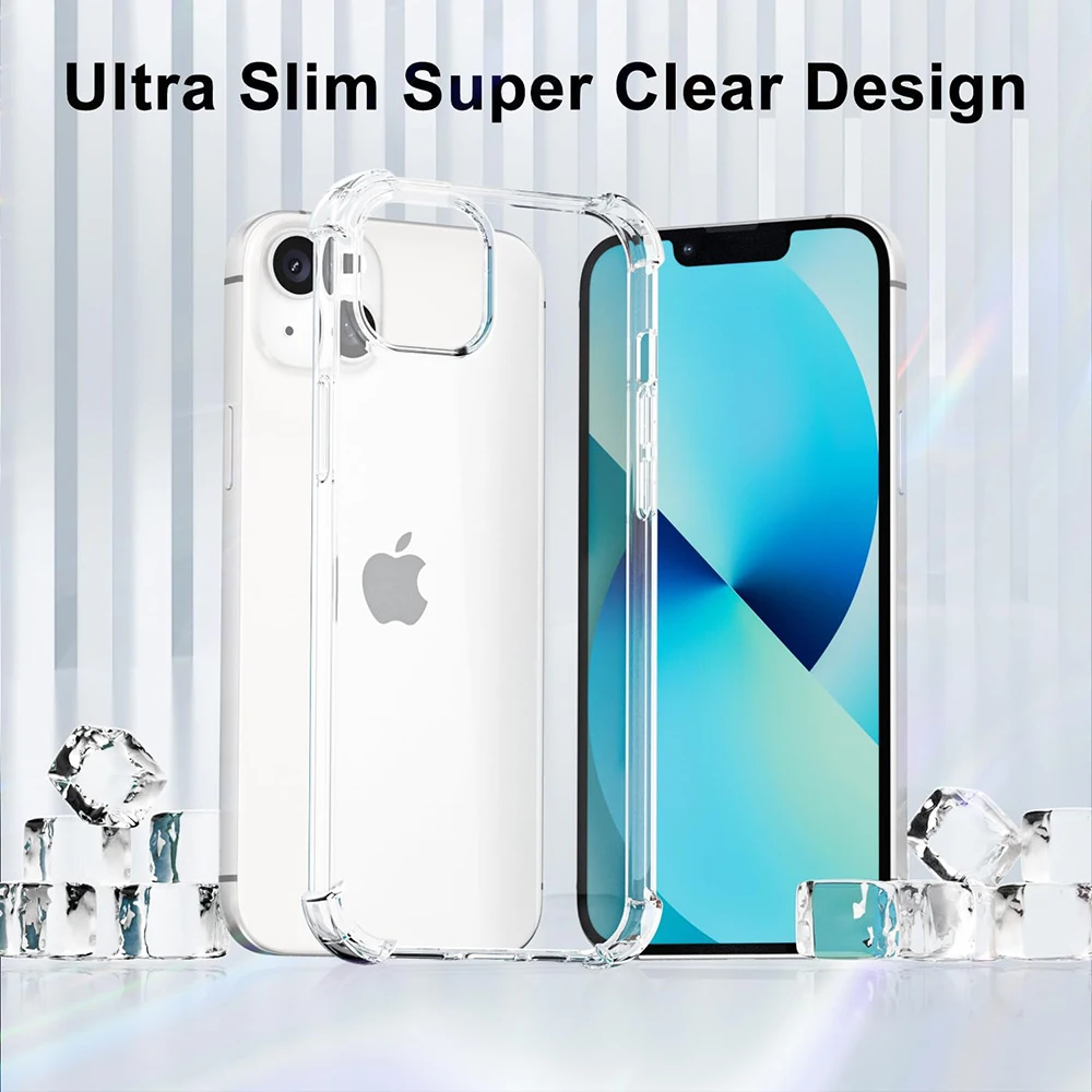Ultimate Clear Shockproof Silicone Phone Case - Durable Back Cover (For ...