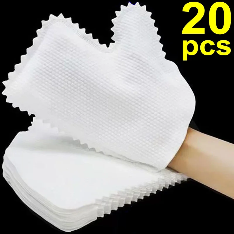 1-20pcs-Home-Kitchen-Cleaning-Gloves-Dust-Fish-Scale-Cleaner-Duster ...