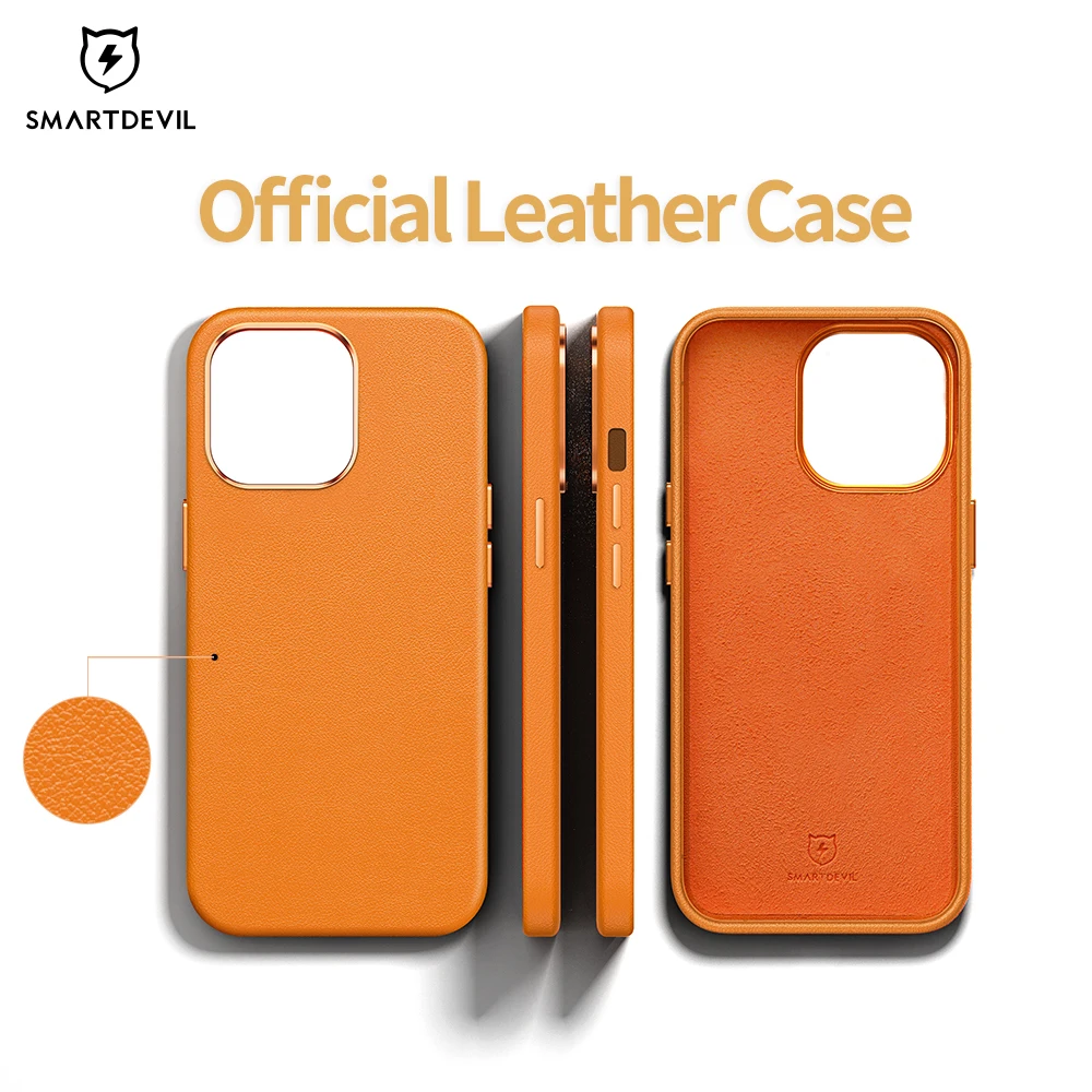 SmartDevil-Official-Luxury-Genuine-Leather-Case-for-iPhone-14-for ...