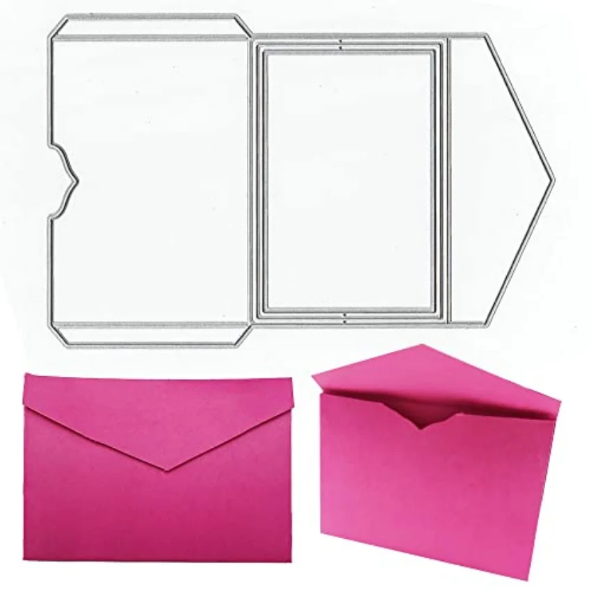 Envelope-3D-Card-Shape-Die-Cuts-for-and-Scrapbooking-Envelope-Cutting ...