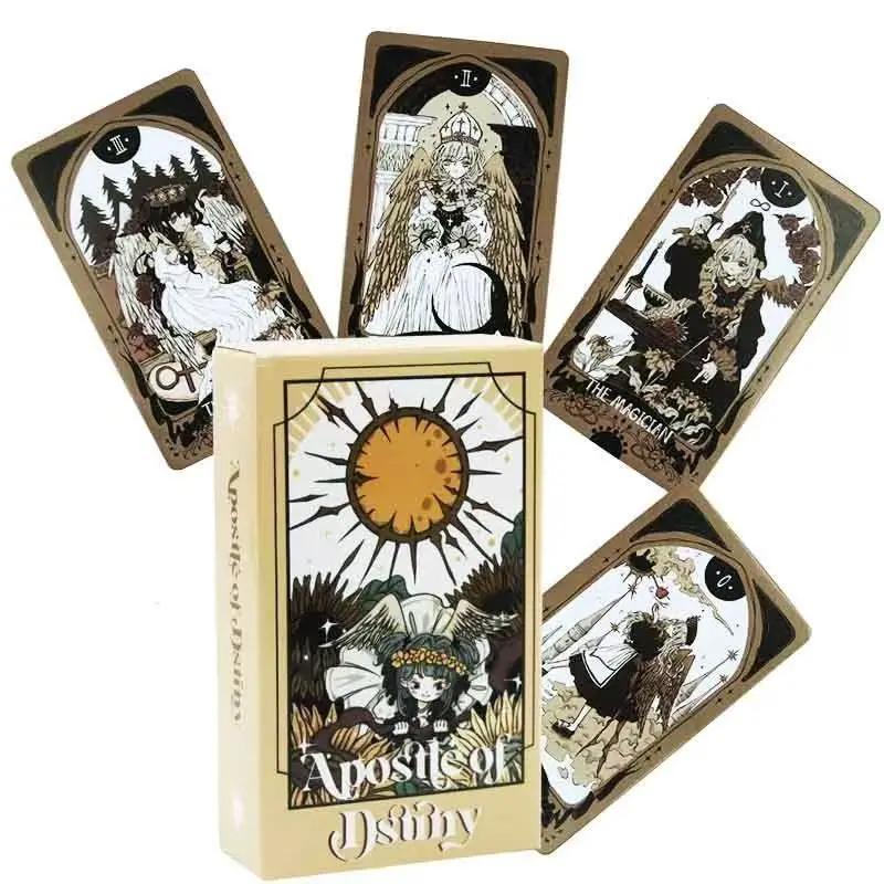 10.3*6cm Apostle of Destiny Tarot Deck 78 Pcs Cartoon Tarot Cards Based ...