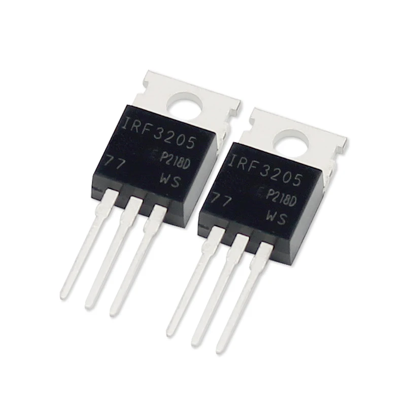 IRF3205 Transistor, IRF3205PBF, 3205, Componentes eletrônicos, TO220 ...