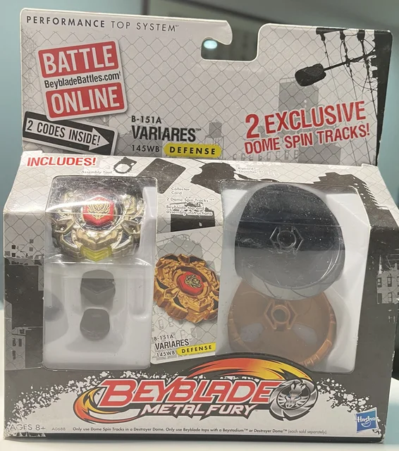 Beyblade Metal Fury Variares Hasbro