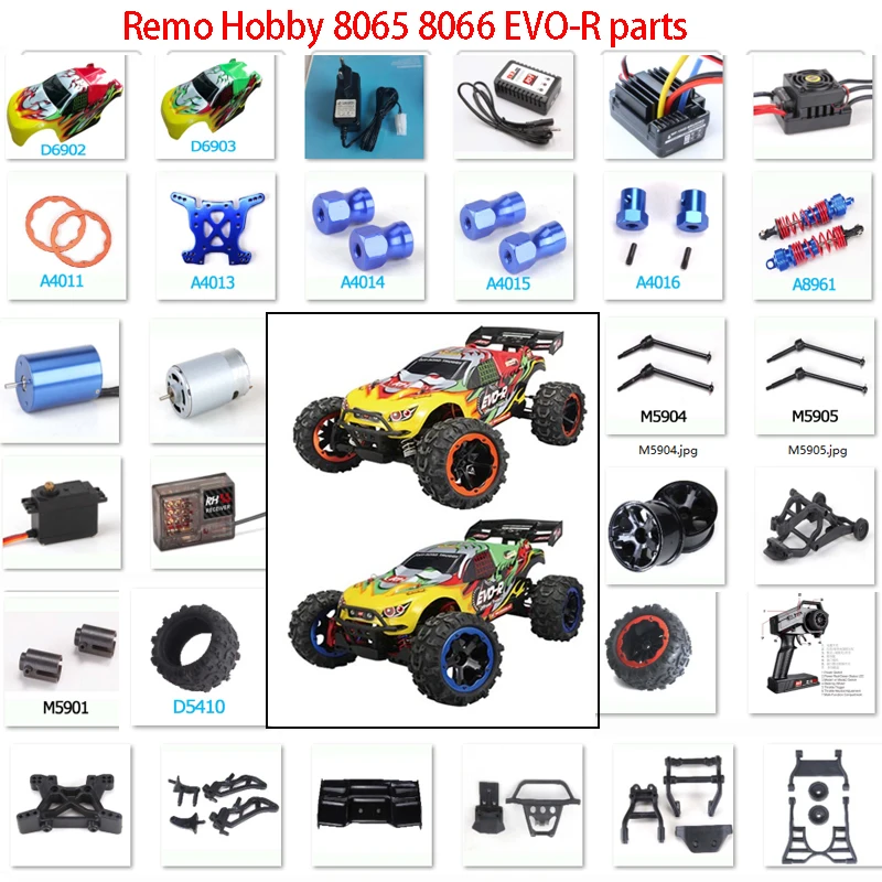 Canopy-tire-drive-Shaft-ESC-motor-receiver-transmitter-servo-For-Remo ...