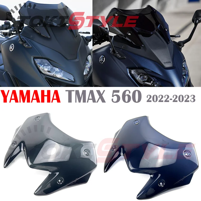 Motorcycle-Windshield-Windscreen-Visor-Fit-For-T-MAX-560-TECH-MAX-2022 ...