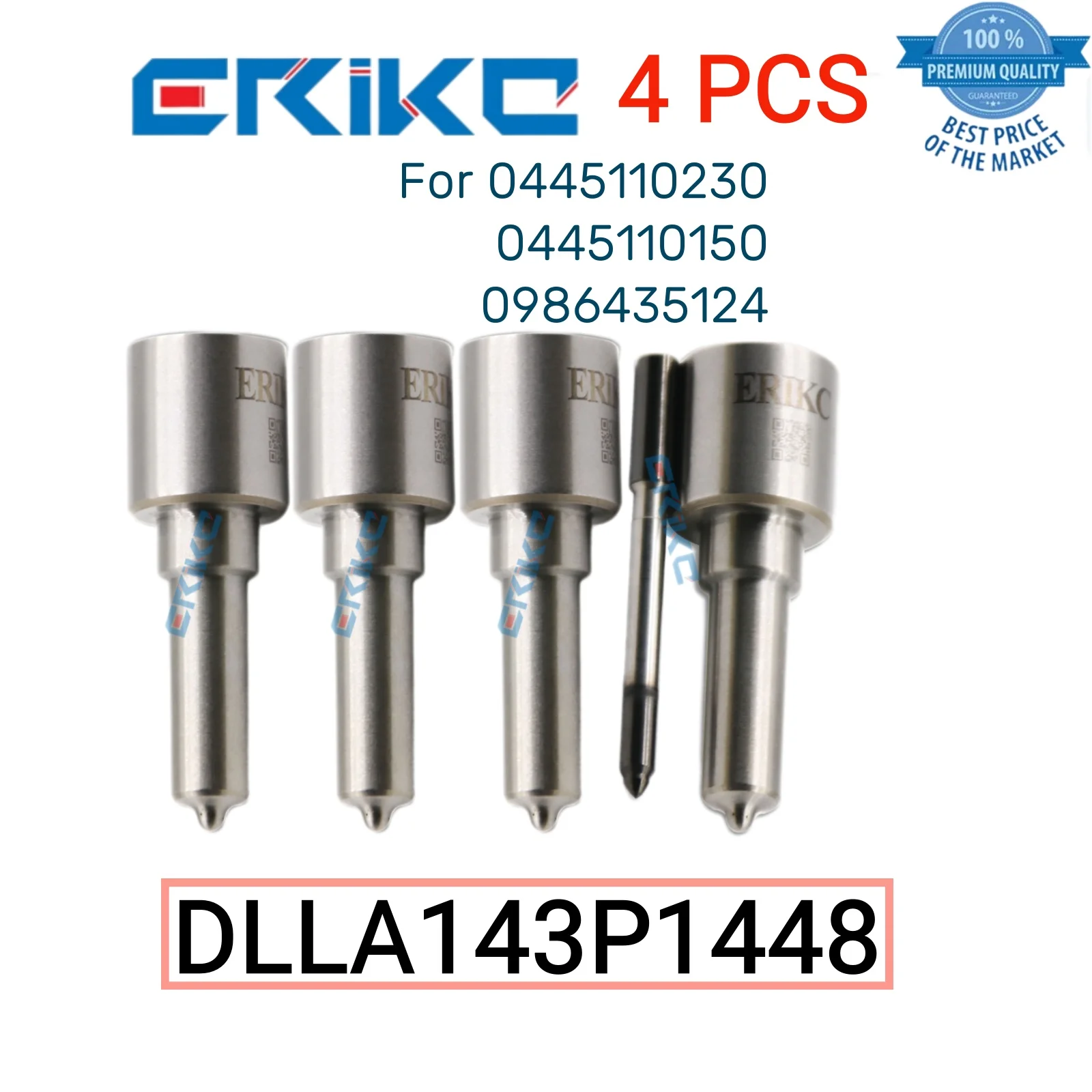 4-PCS-DLLA143P1448-Fuel-Nozzle-Injector-DLLA-143-P-1448-Nozzle-Diesel ...