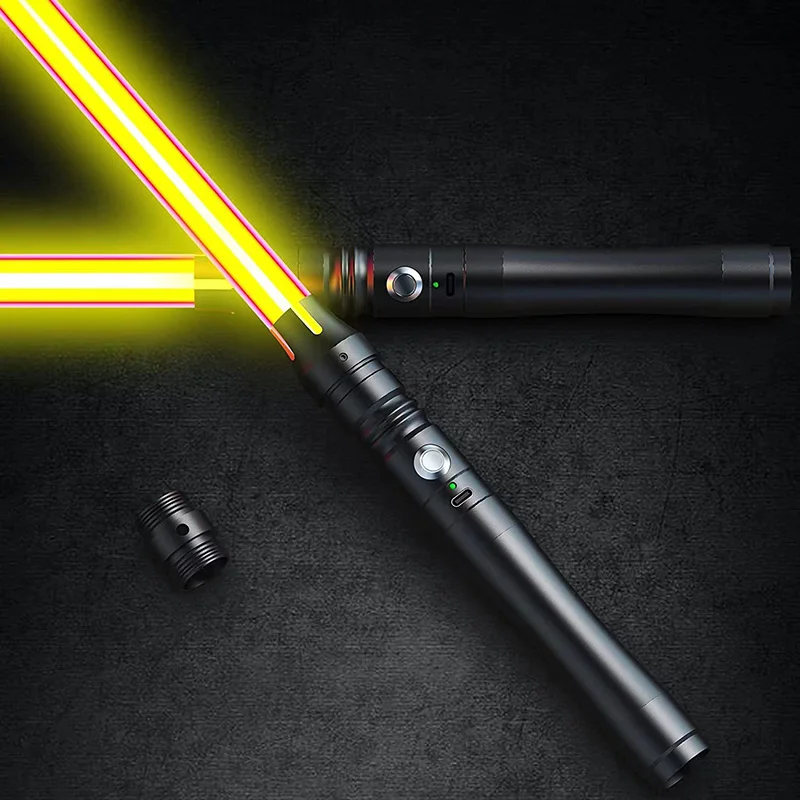 93CM-Lightsaber-Extended-RGB-Metal-Handle-Laser-Sword-7-Colors-Change ...