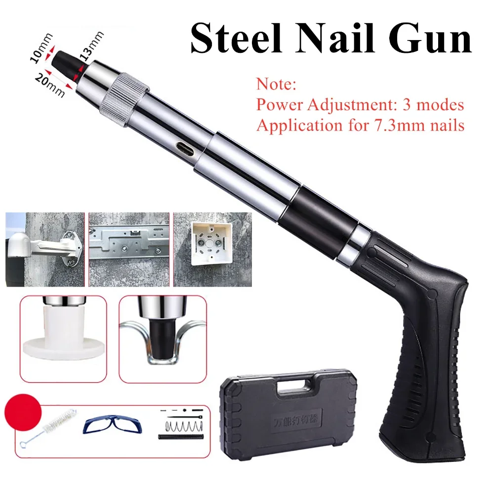 Steel-Nails-Guns-Mini-Nail-Gun-Automatic-Slag-Discharge-Adjustable ...