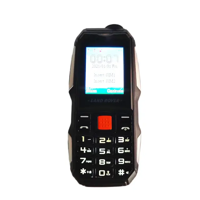 Mini Rugged Mobile Cell Phones Dual SIM Cards FM MP3 MP4 Russian ...
