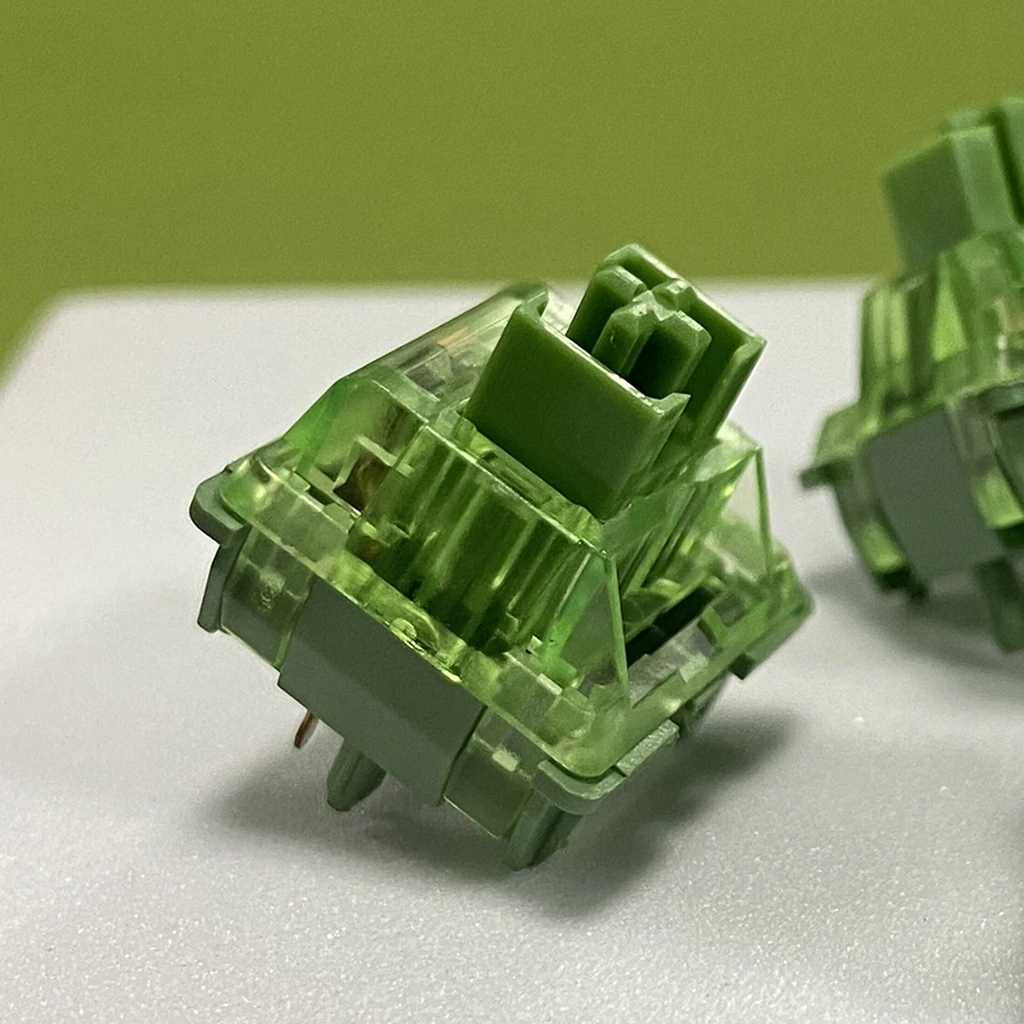MMD Matcha Green 5 Pins Linear Keyboard Switch 35g Light Pressure ...