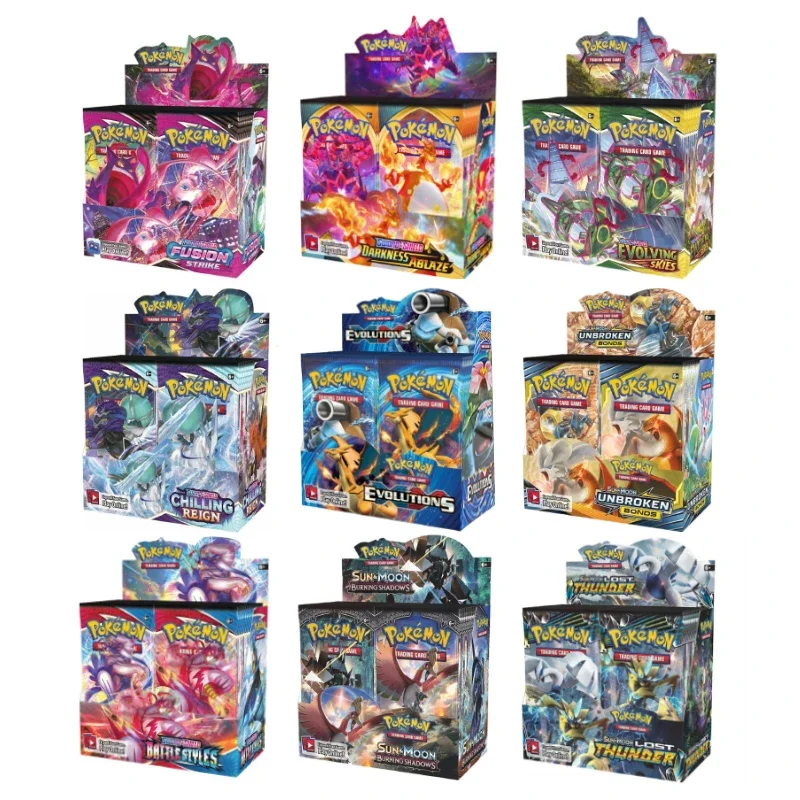 Pokemon-Card-TCG-324Pcs-Evolutions-Scarlet-Violet-Brilliant-Stars ...