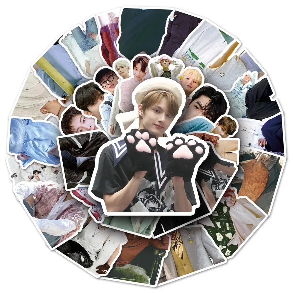 10-50pcs-Kpop-Group-Character-Stickers-DIY-Phone-Luggage-Laptop-Bottle ...