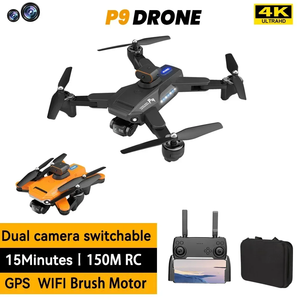 P9-Drone-Obstacle-Avoidance-4k-HD-Dual-Camera-Drones-Optical-Flow-Rc ...