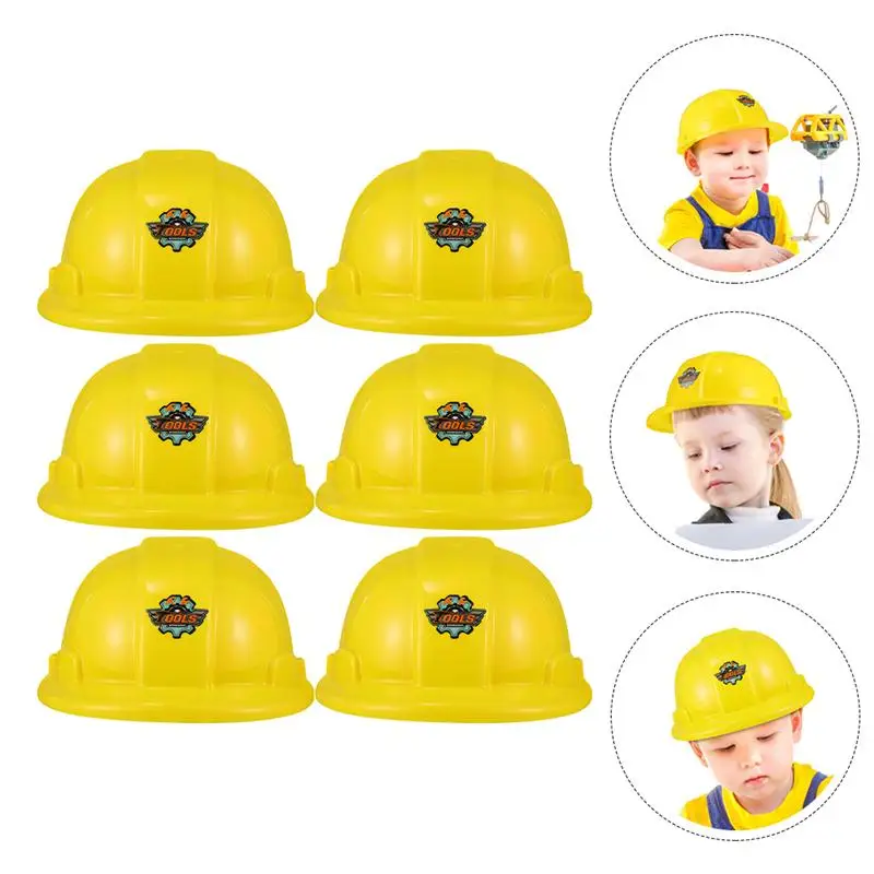 Kids Construction Party Hats | Kids Construction Hard Hat | Plastic ...