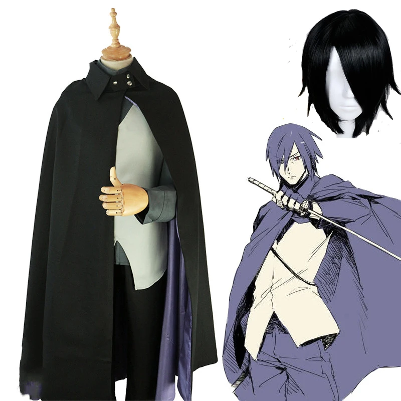 Boruto-Uchiha-Sasuke-Cosplay-Costume-Suit-Coat-Cloak-Vest-Top-Pants ...