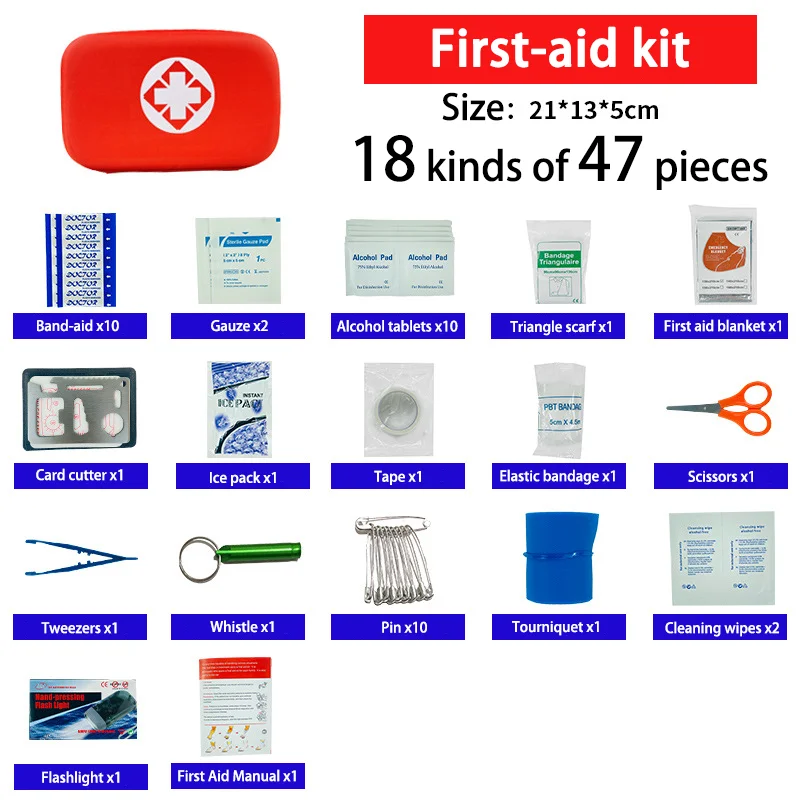 First Aid Box Items