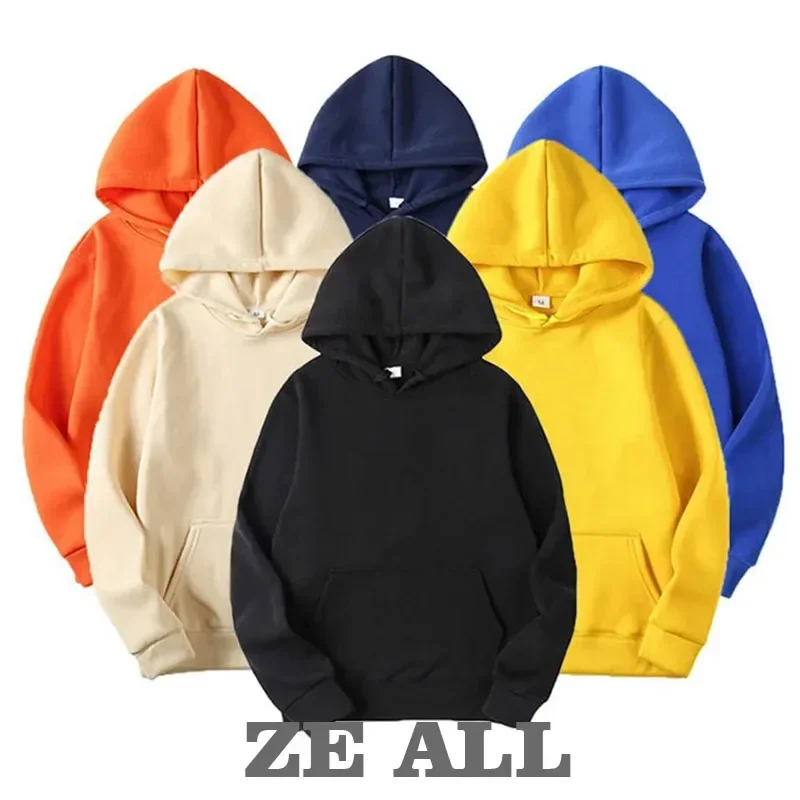 Fashion-Men-s-Hoodie-Casual-Hoodies-Pullovers-Sweatshirts-Men-s-Top-Solid-Color-Hoodies ...