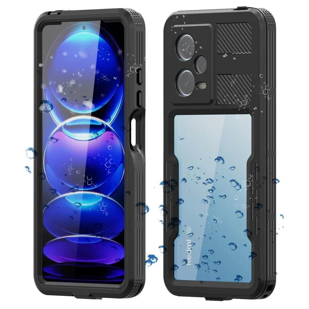 IP68-Shellbox-Waterproof-Case-For-Xiaomi-Redmi-Note-12-Pro-5G-Redmi ...