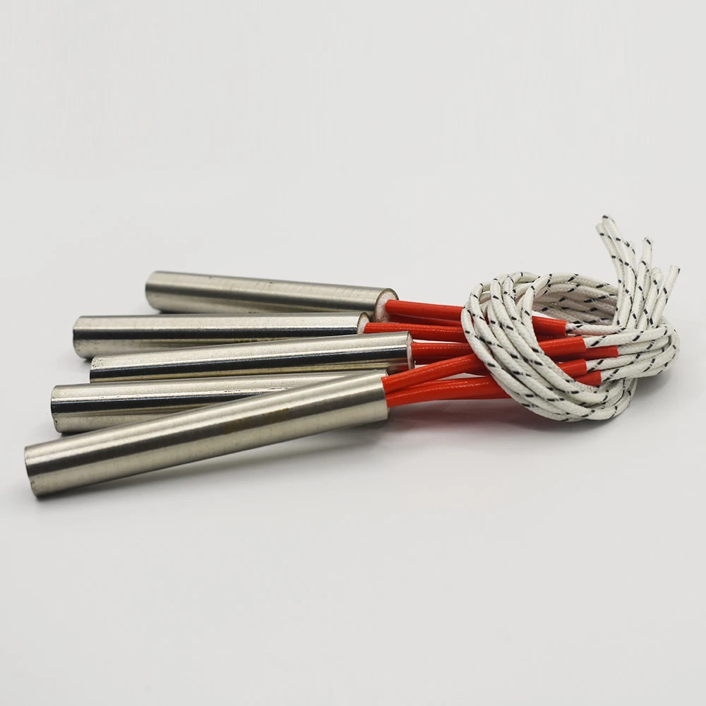 220v 12mm Dia. Single End Stainless Steel Cartridge Heater 12x50 12x60 ...