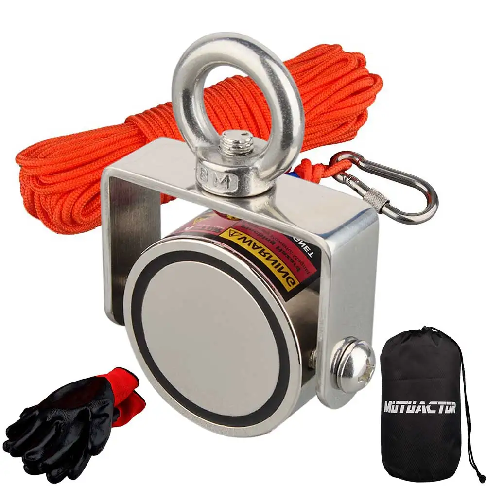 Strong-360-Rotate-Fishing-Magnet-Set-300LBS-Heavy-Duty-Two-side ...