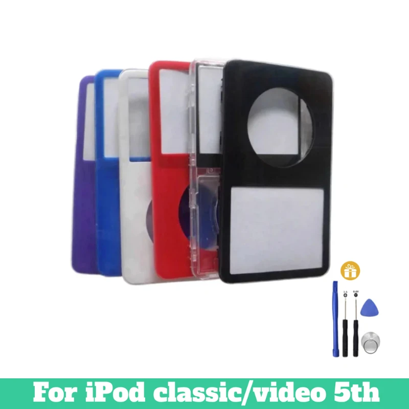 Front-Case-Front-Cover-for-iPod-Video-5th-5-5th-30GB-60GB-80GB-Black ...