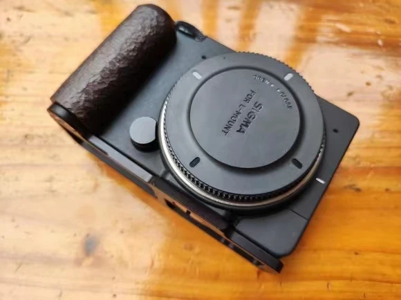 시그마 FP HG 21 디지털 카메라 Arca Swiss RRS용 나무 L 타입 브래킷 삼각대 볼 헤드, 퀵 릴리스 플레이트 ...