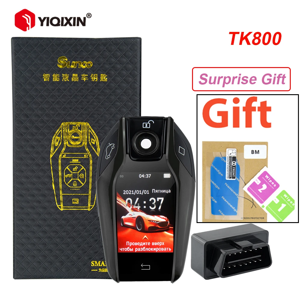 TK800 Universal LCD Smart Car Key For BMW/Benz/Audi/Toyota/Land Rover ...