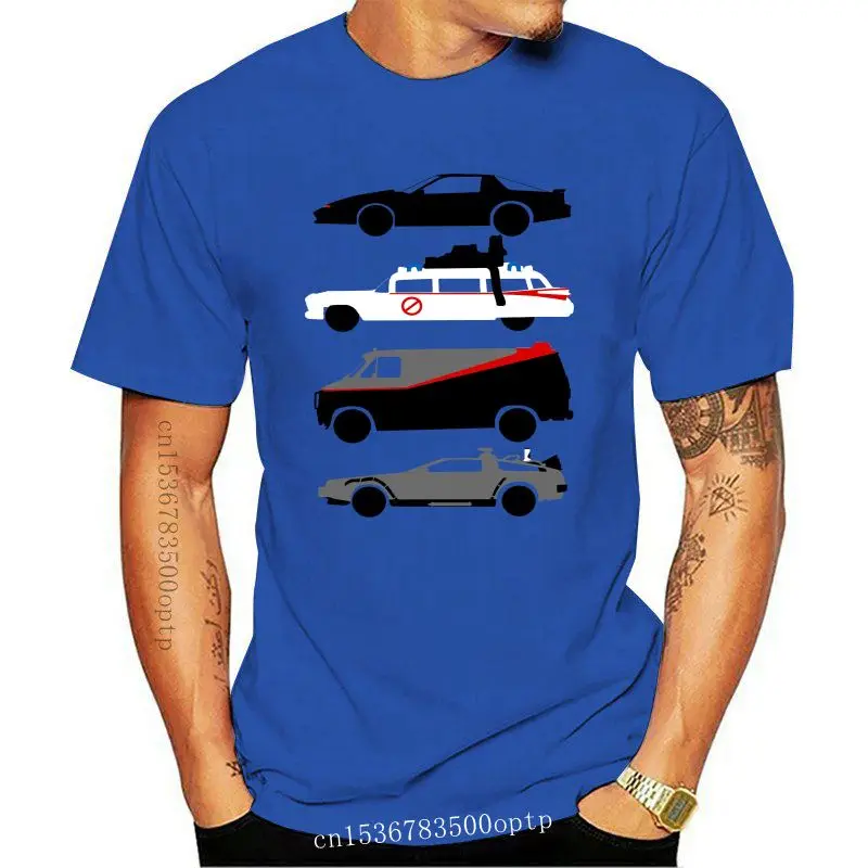 Mens-Clothes-Novelty-Knight-Rider-Kitt-Ghostbustears-T-Shirt-For-Men-O ...