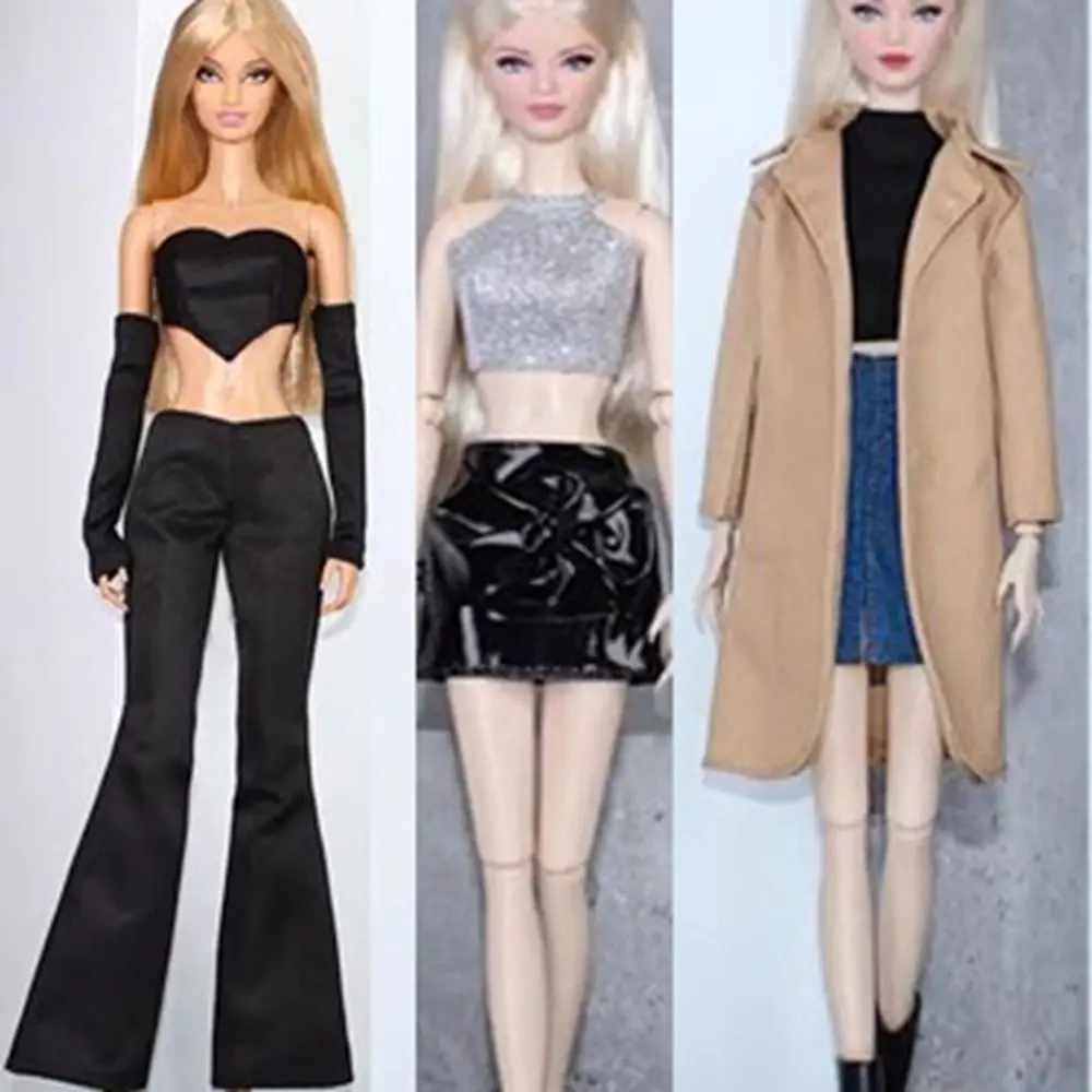11-5-Doll-Party-Clothes-Dresses-Coat-For-30cm-Doll-Elegant-Wears ...