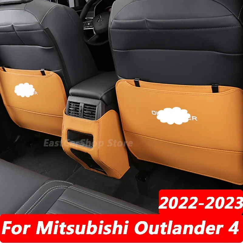 For-Mitsubishi-Outlander-4-2022-2023-Car-Rear-Seat-Anti-Kick-Pad-Seat ...