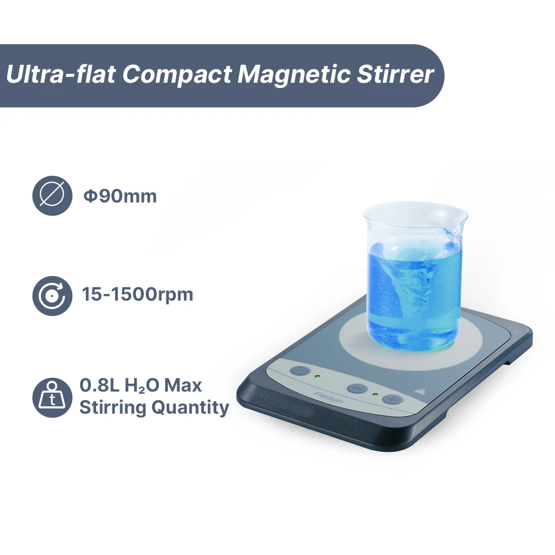Lab1st-Ultra-flat-Compact-Magnetic-Stirrer15-to-1500rpm-Stirrer-for ...