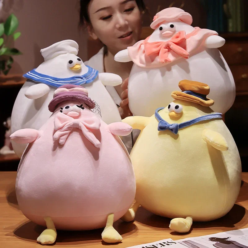 Funny Fat Chicken Plush Toys Stuffed Animals Seagull Chick Baby Doll ...