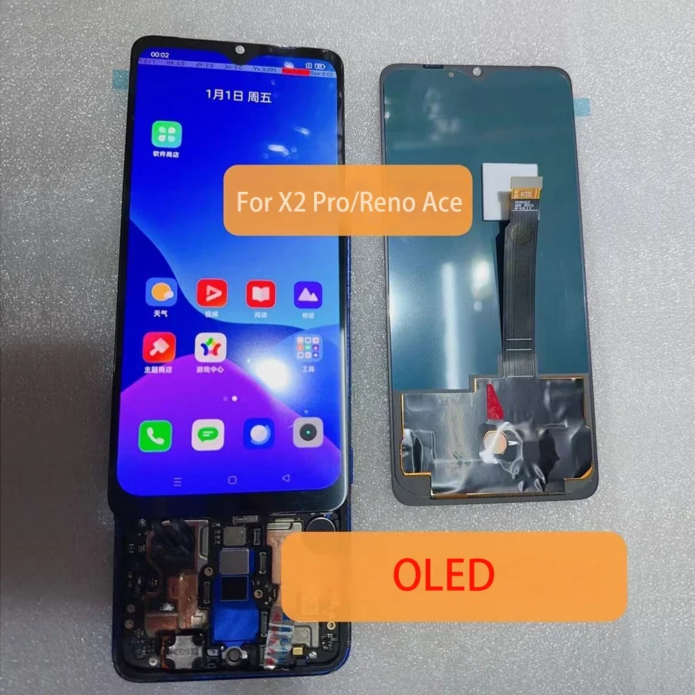 Оригинальный AMOLED/Oled для Realme X2 Pro x2pro RMX1931, запасные ...