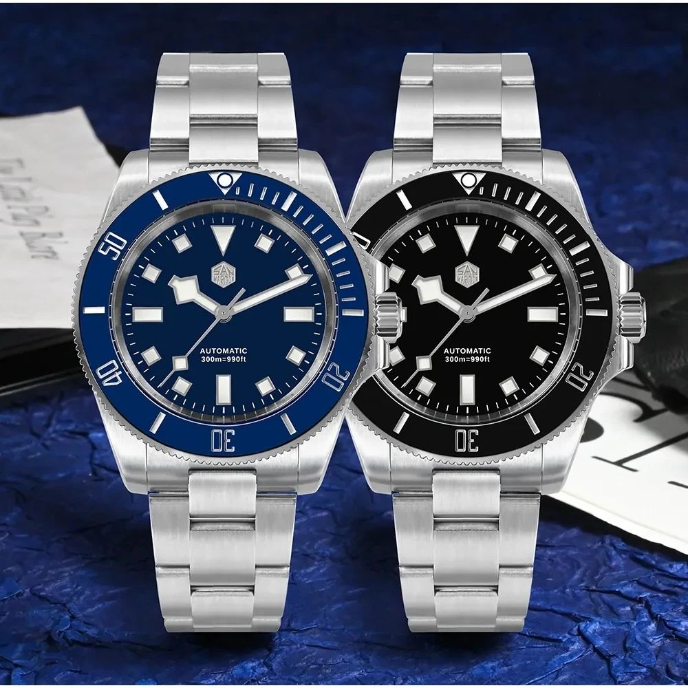 San-Martin-2023-Stainless-Steel-Men-Diver-Watch-NH35-Automatic ...