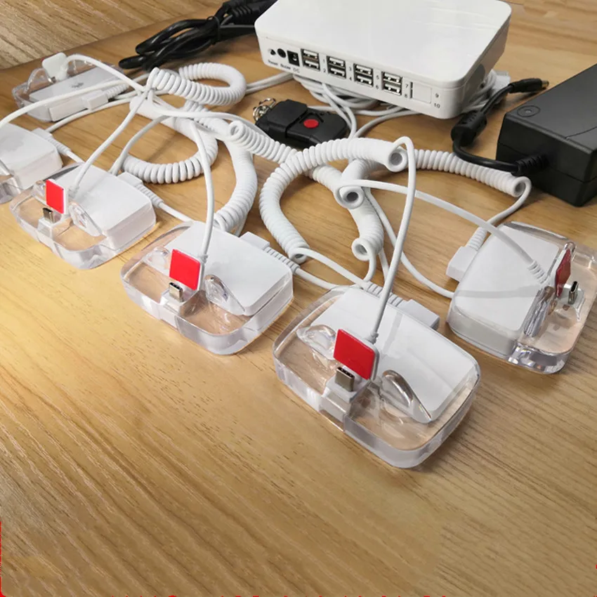 10-Ports-Cell-Phone-Security-Display-Anti-Theft-Alarm-System-with ...