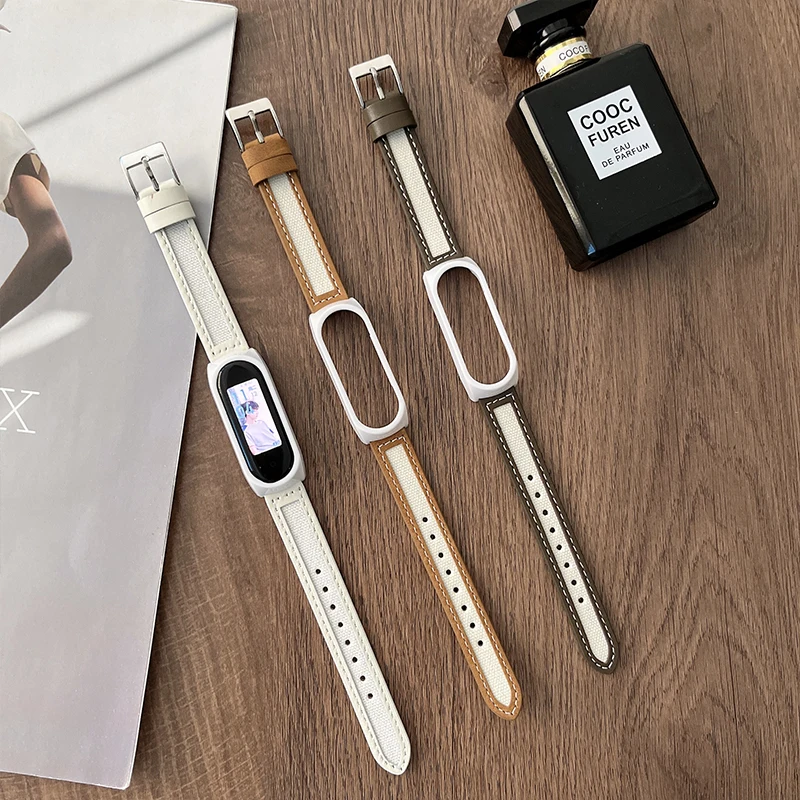 Leather-strap-for-Xiaomi-Mi-band-7-Strap-Xiaomi-band-Accessories ...