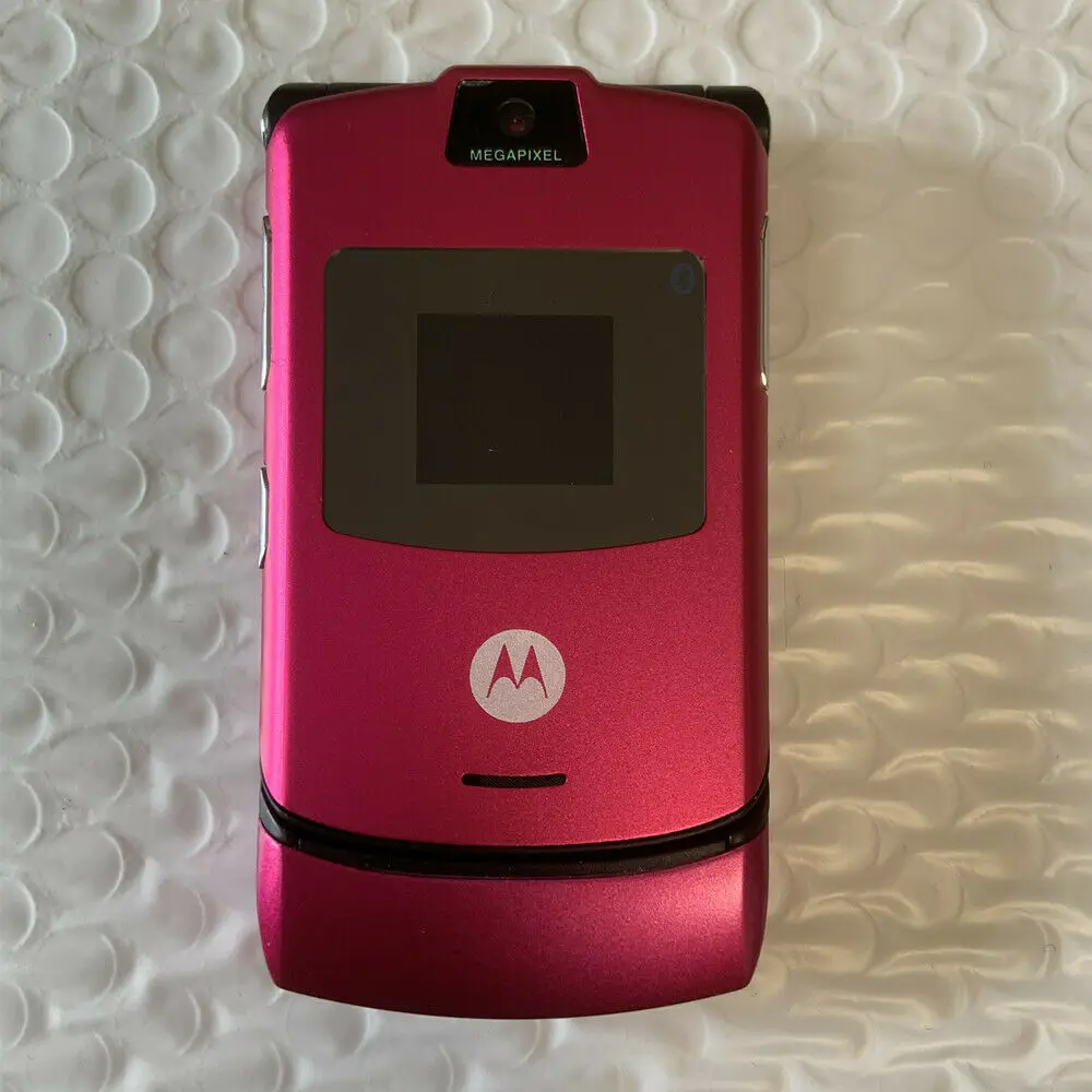 MOTOROLA-RAZR-V3-tel-fono-m-vil-desbloqueado-Clamshell-Bluetooth-GSM ...